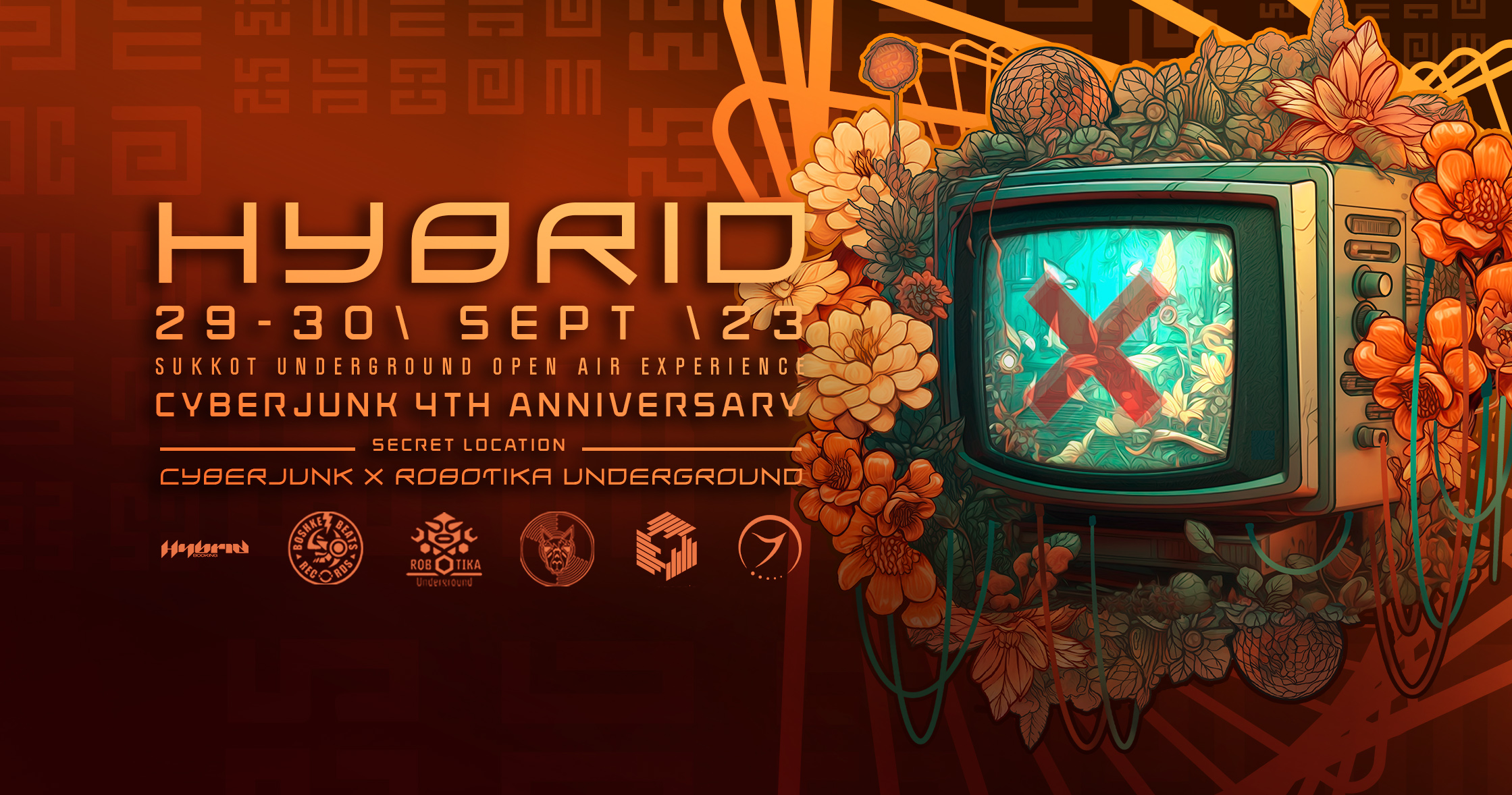 HYBRID: CyberJunk 4th anniversary Sukkot 2023