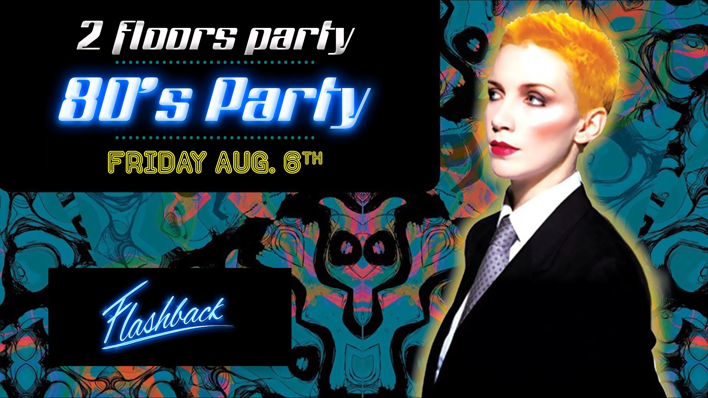 Flashback - 80s Pop & Wave - 2 Floors Party
