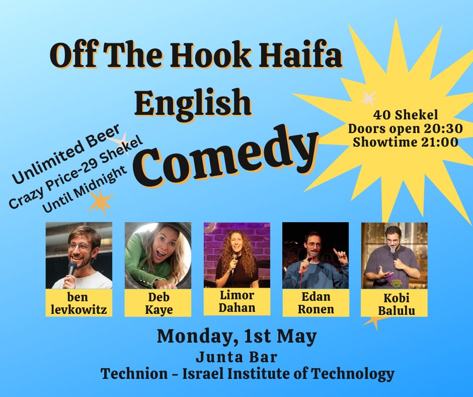Off The Hook Haifa English Comedy