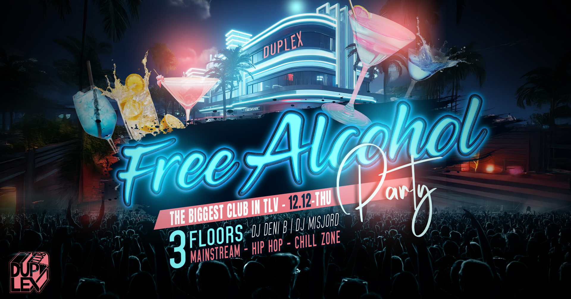 FREE ALCOHOL PARTY