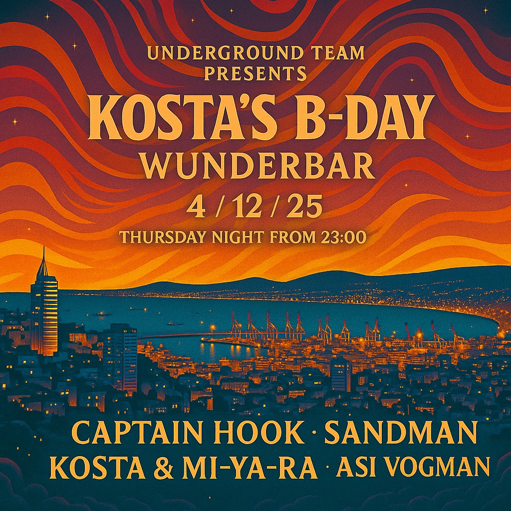 UNDERGROUND TEAM PRS: KOSTA B-DAY WUNDERBAR